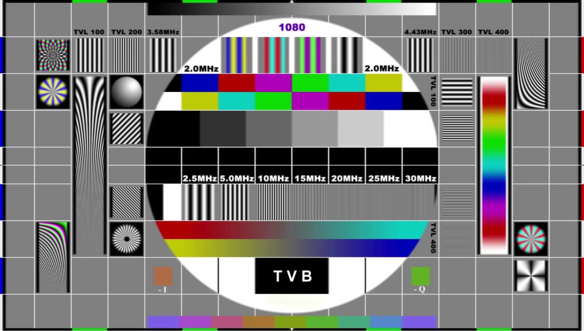 Test pattern Out Of Ambit