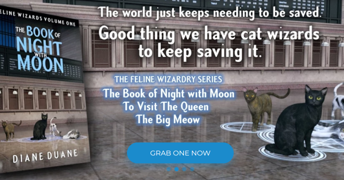 The full Feline Wizards series now at Ebooks Direct - Out of Ambit